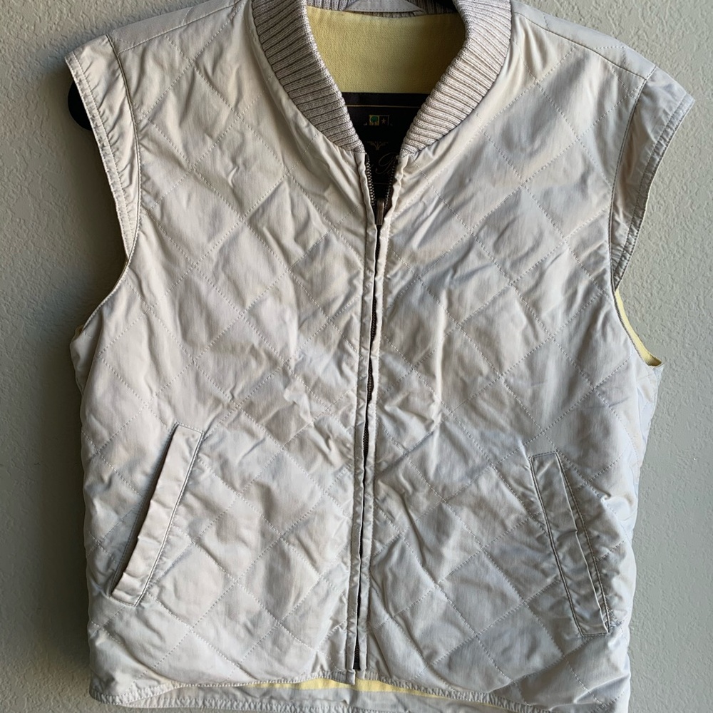 Vintage Loro Piana Quilted Vest 90s M Horsey Gillette - Gem